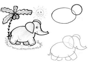 Jak narysować słonia | Szkoła rysunku Artakademia - Artakademia