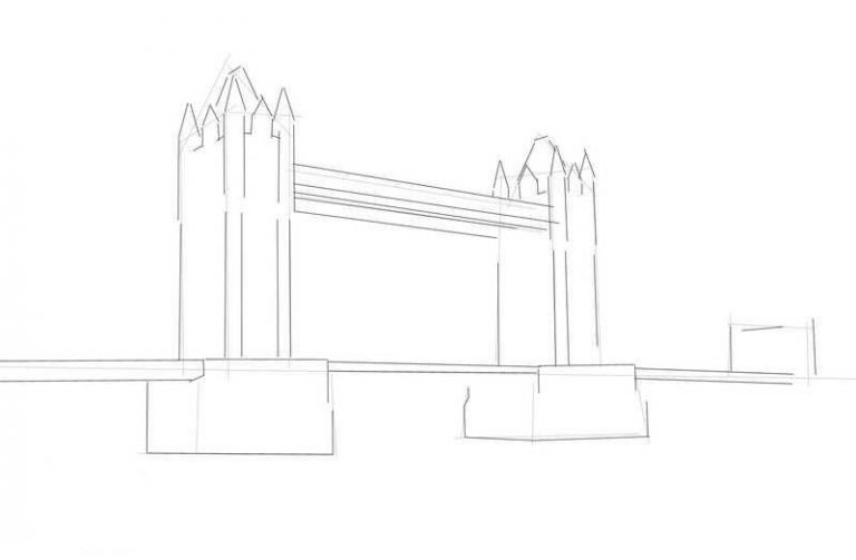 Jak narysować most ołówkiem krok po kroku | Kurs rysunku Artakademia
