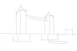 Jak narysować most ołówkiem krok po kroku | Kurs rysunku Artakademia